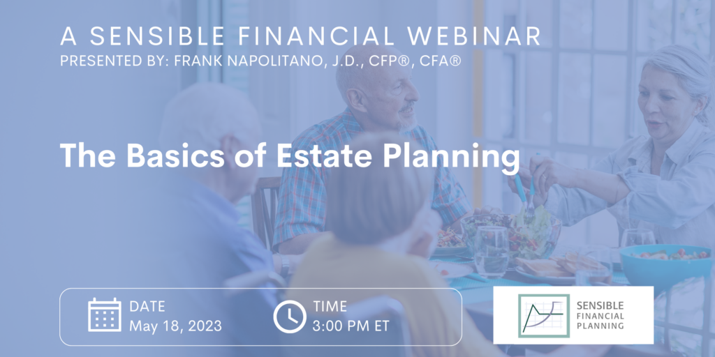Webinars - Sensible Financial Planning