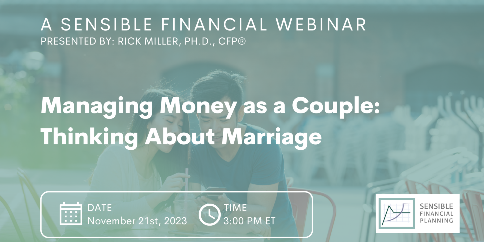Managing Money as a Couple: Thinking About Marriage Sensible Financial ...